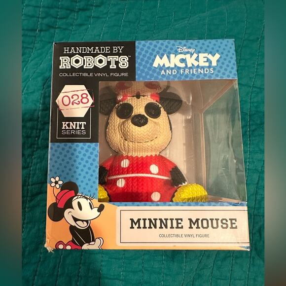Disney | Other | Nib Minnie Mouse Handmade By Robots Collectible Vinyl ...